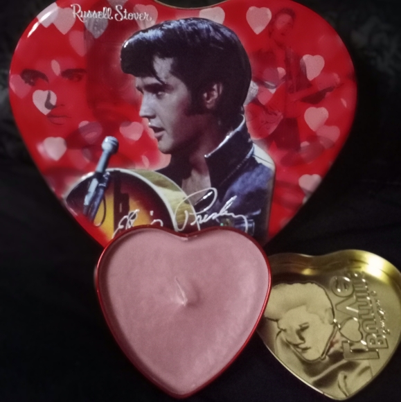 Russell Stover | Accents | Elvis Candle Candy Tins Collectible Burning ...